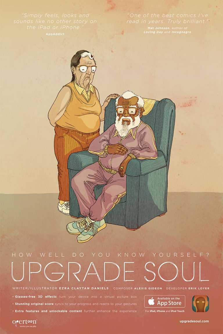 Upgrade Soul - interactive comic by Ezra Claytan Daniels