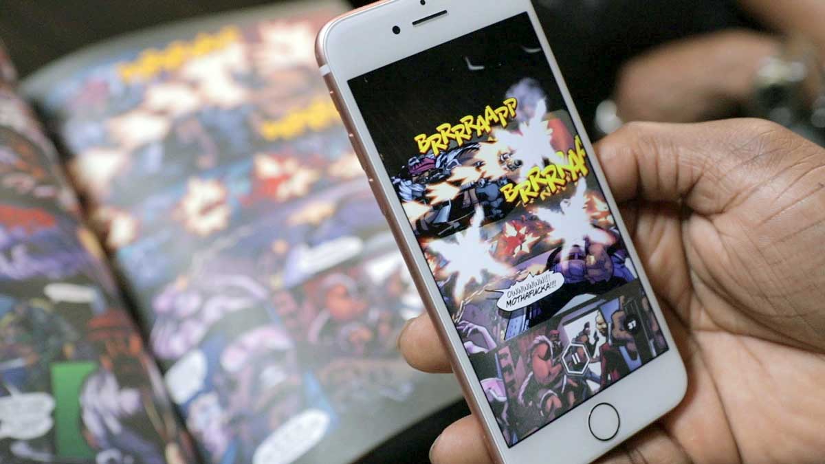 Masters of the Sun: Graphic Novel with AR App- Screendiver